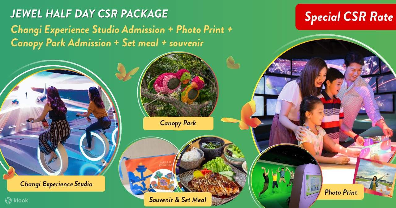 [Klook Cares] Donate an Experience - Changi Experience Studio Jewel ...